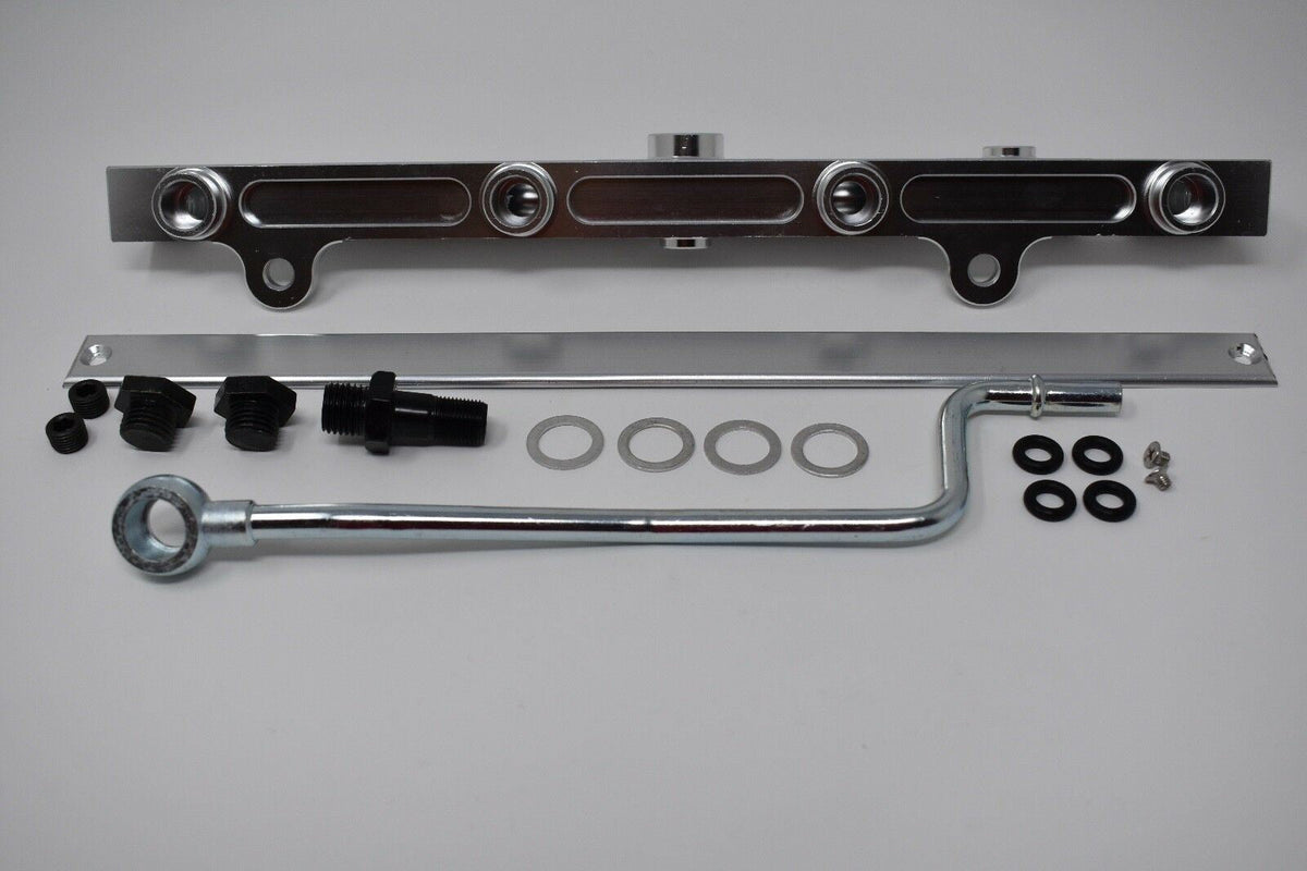 K Series Aluminum High Flow Fuel Rail K20 K24 2.0 2.4L RSX Si Civic K ...