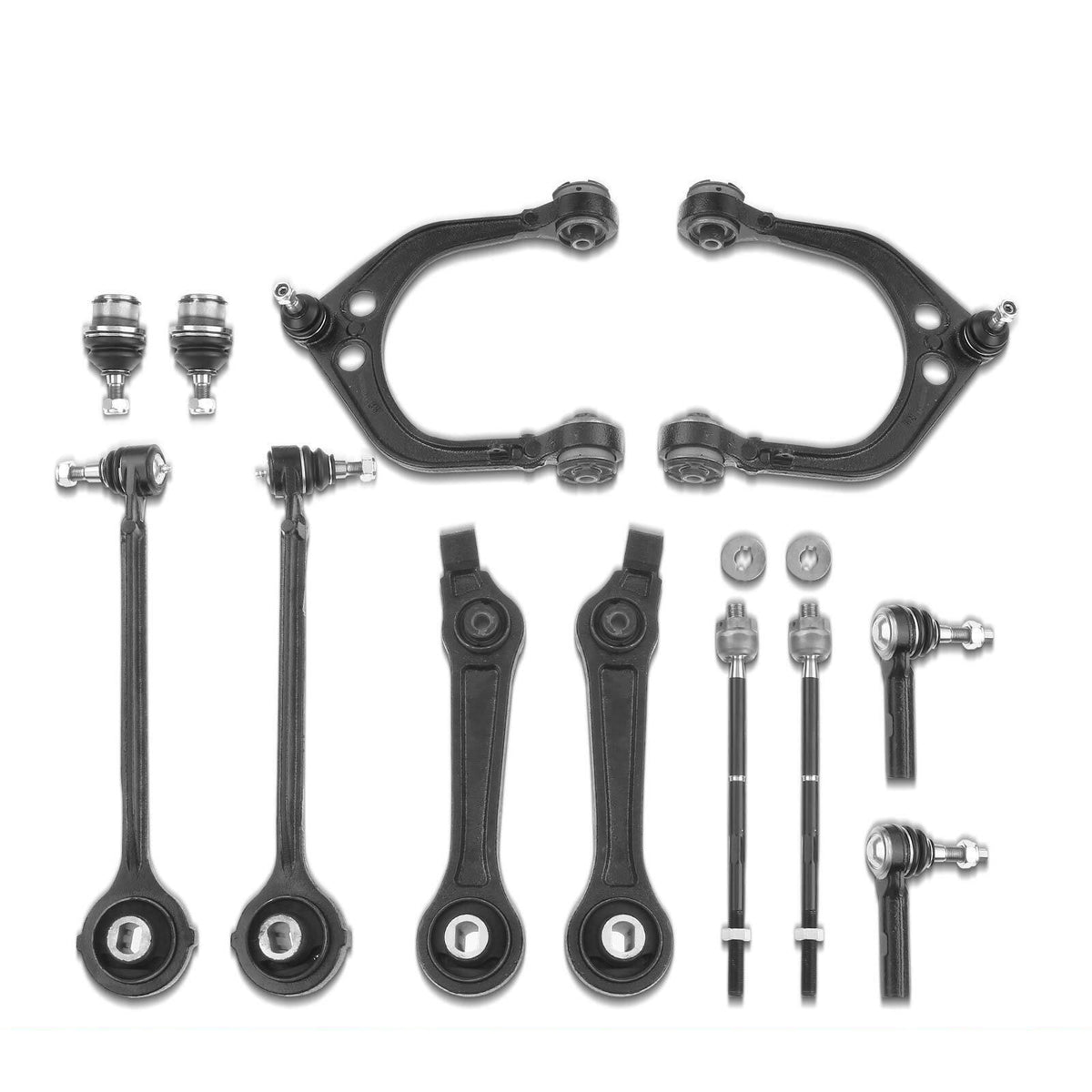 12x Front Control Arm & Ball Joint Assembly Tie Rod End for Chrysler 3 ...