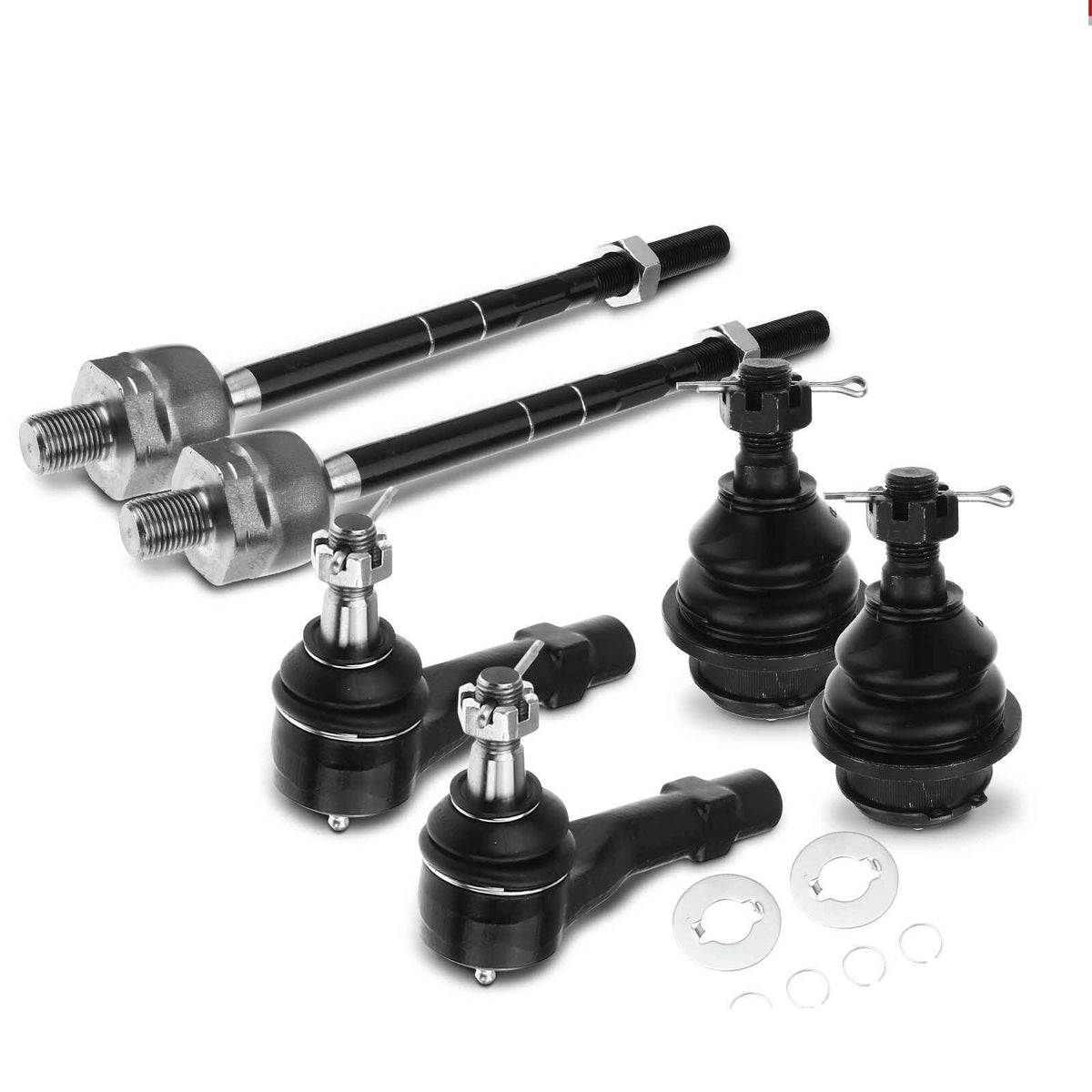 6x New Inner & Outer Tie Rod End Front Lower Ball Joint for Ford Explo ...