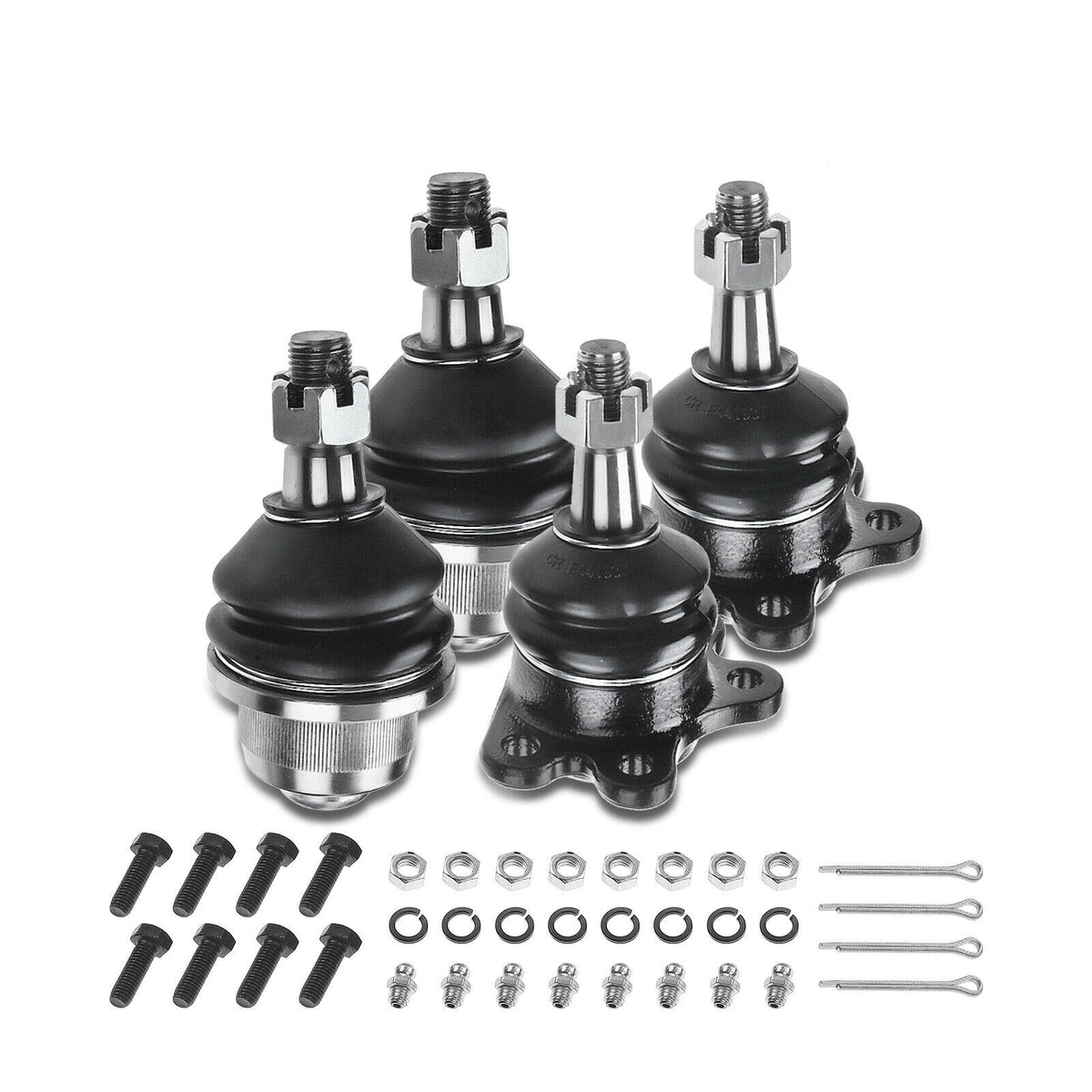 4x Front Upper & Lower Ball Joint Set for Chevy Tahoe GMC K1500 K2500 ...