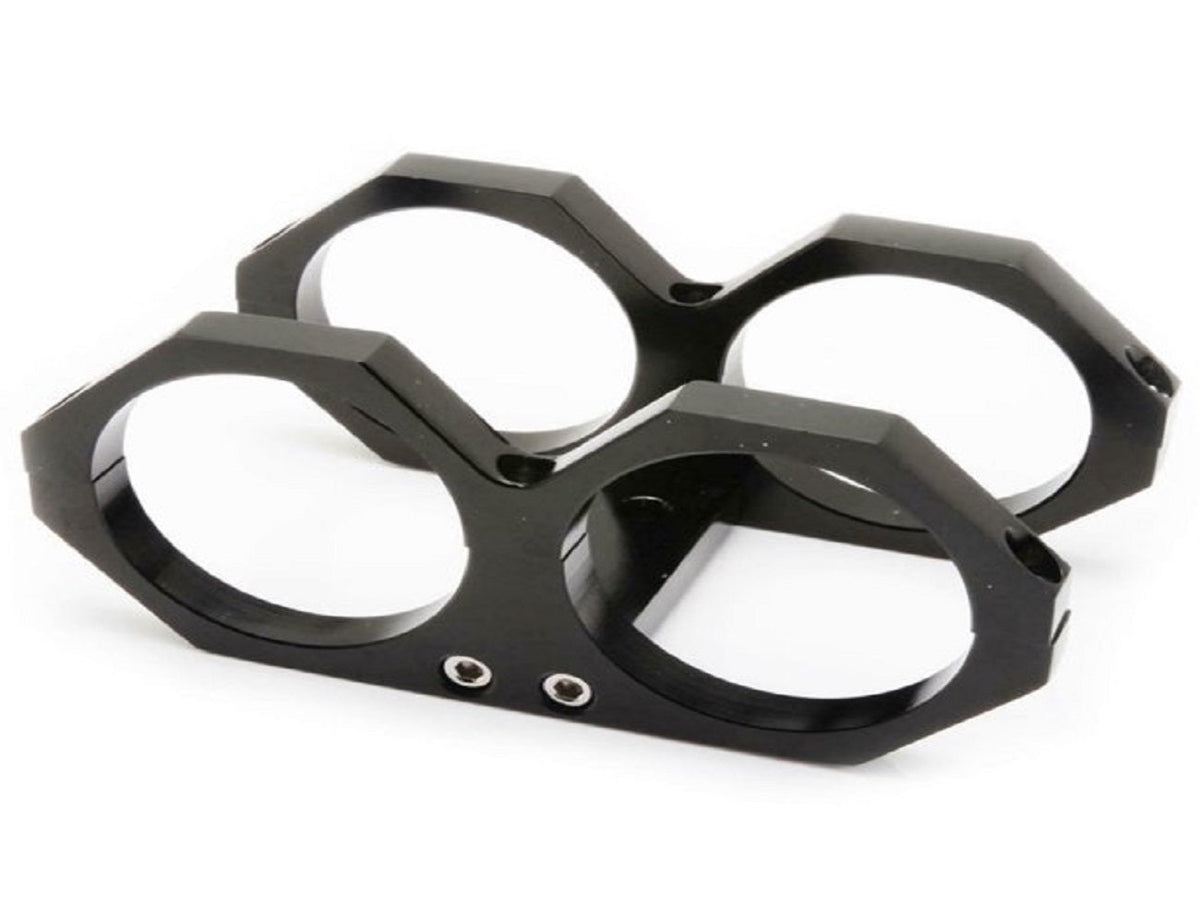 Billet Aluminum Dual Fuel Pump Clamp Cradle Mounting Bracket Fits 044 ...