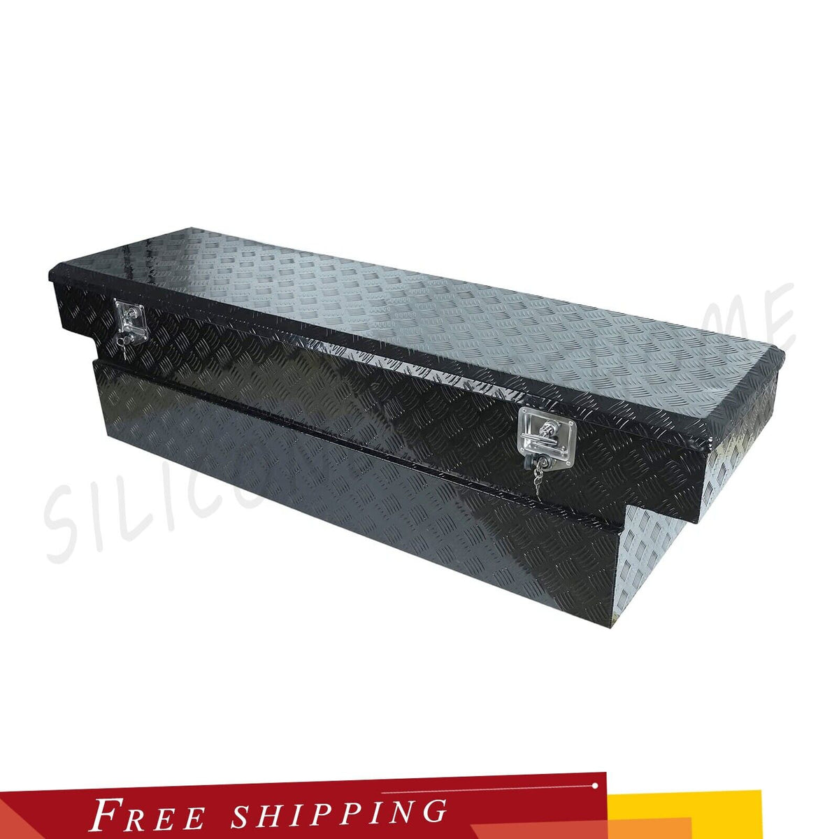 72"X21"X19" Aluminum Tool Box Trailer Tongue For A-Frame RV Camper Dum ...