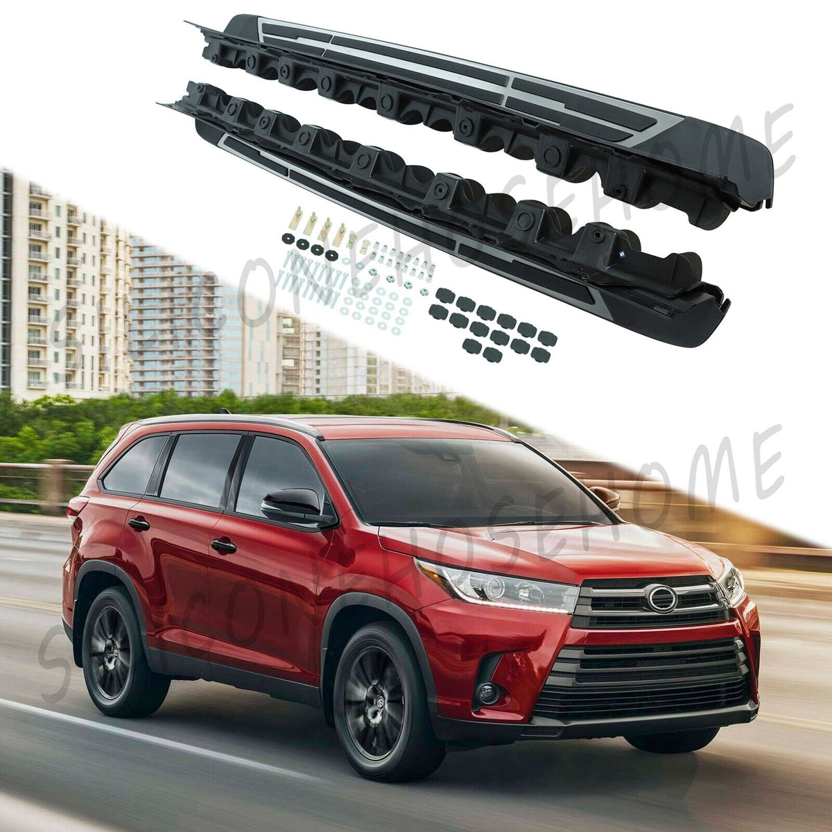 For Toyota Highlander 2020 2021 2022 20-22 Running Boards Side Steps N ...