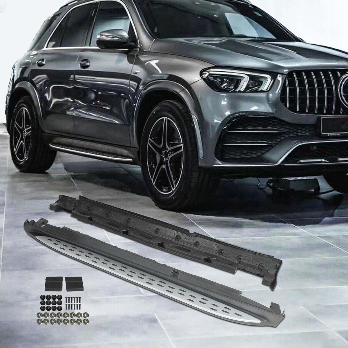 Side Step For Mercedes Benz W166 ML350 GLE 2012-2017 Running Board Ner ...