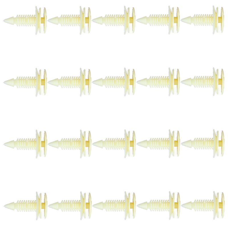 Nylon Yellow fender bumper fastener car clips(10285935) – Modus Performance