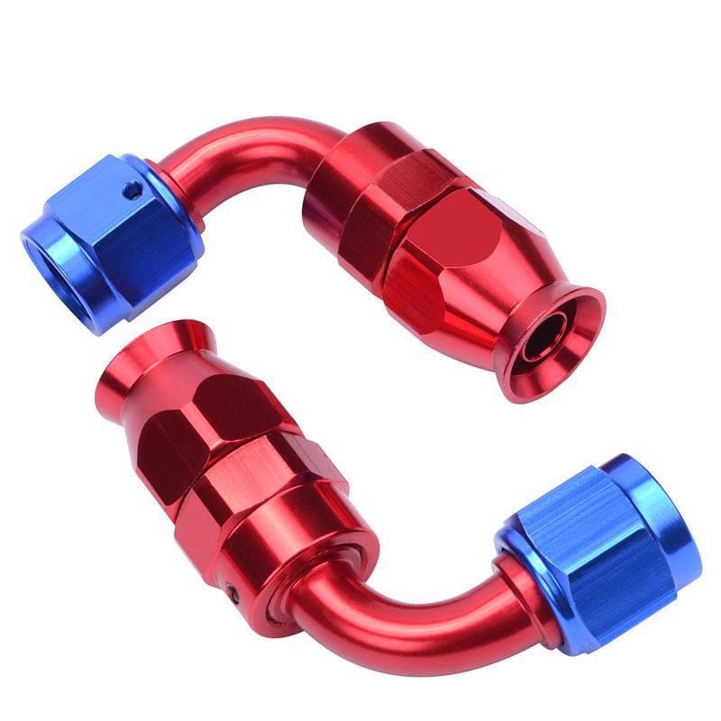 16Ft/5 Meter AN10 PTFE E85 Fuel Line Kit Silver Red – Modus Performance