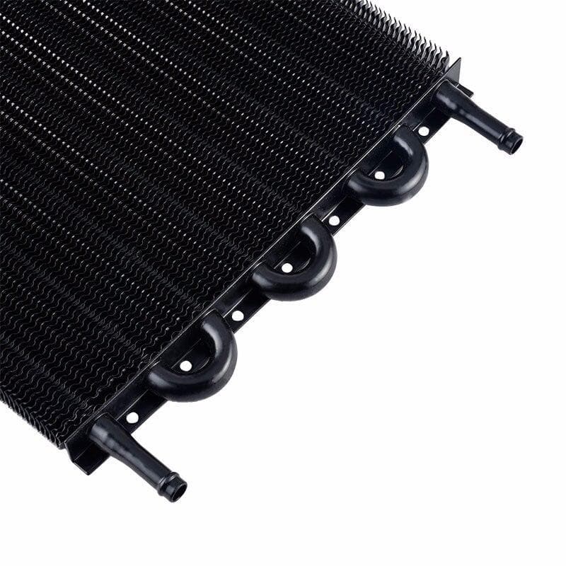 8 Row Universal Aluminum Transmission Oil Cooler Radiator Black – Modus ...