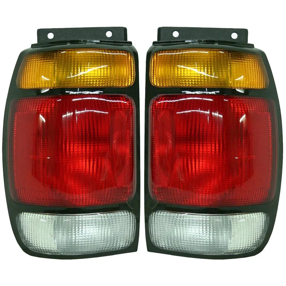 Taillights Tail Lights Taillamps Brake Lamps Rear Pair Set for Explore ...