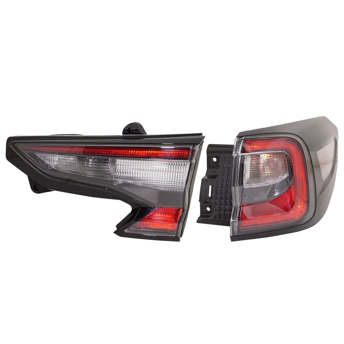 Tail Light Set For 2020 Subaru Outback Right Inner and Outer Clear/Red ...