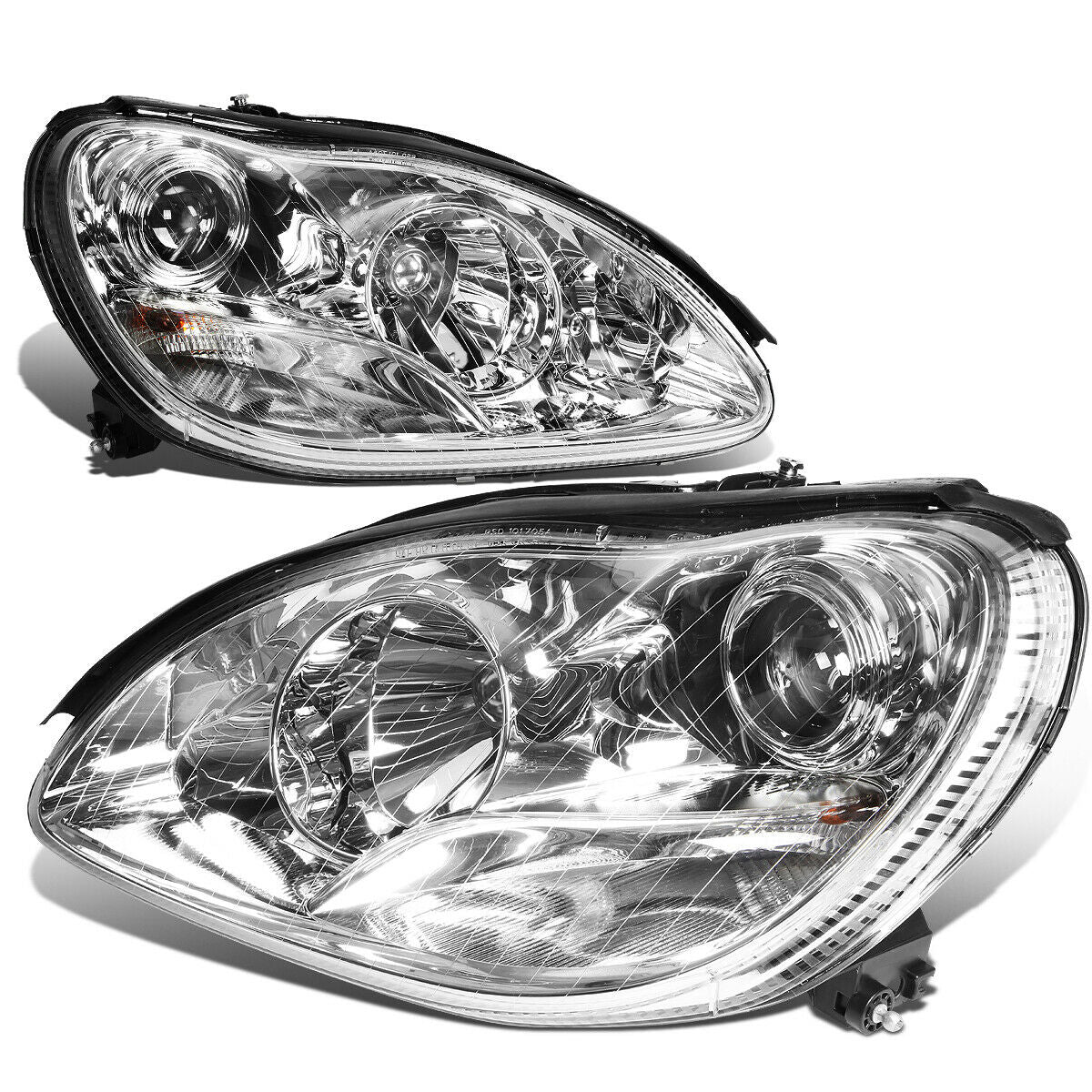 2000-2006 Mercedes S430 S500 S600 Projector Headlight Headlamps W220 C ...